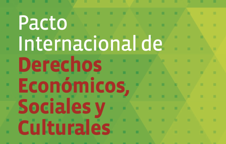 Pacto Internacional de Derechos Económicos, Sociales y Culturales ...